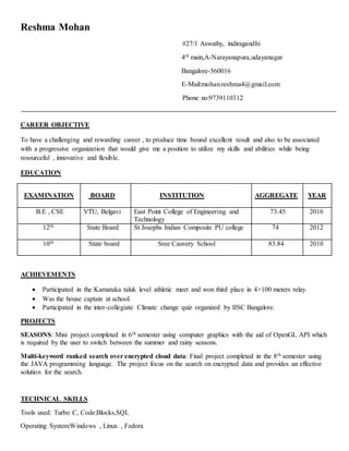RESUME | DOCX