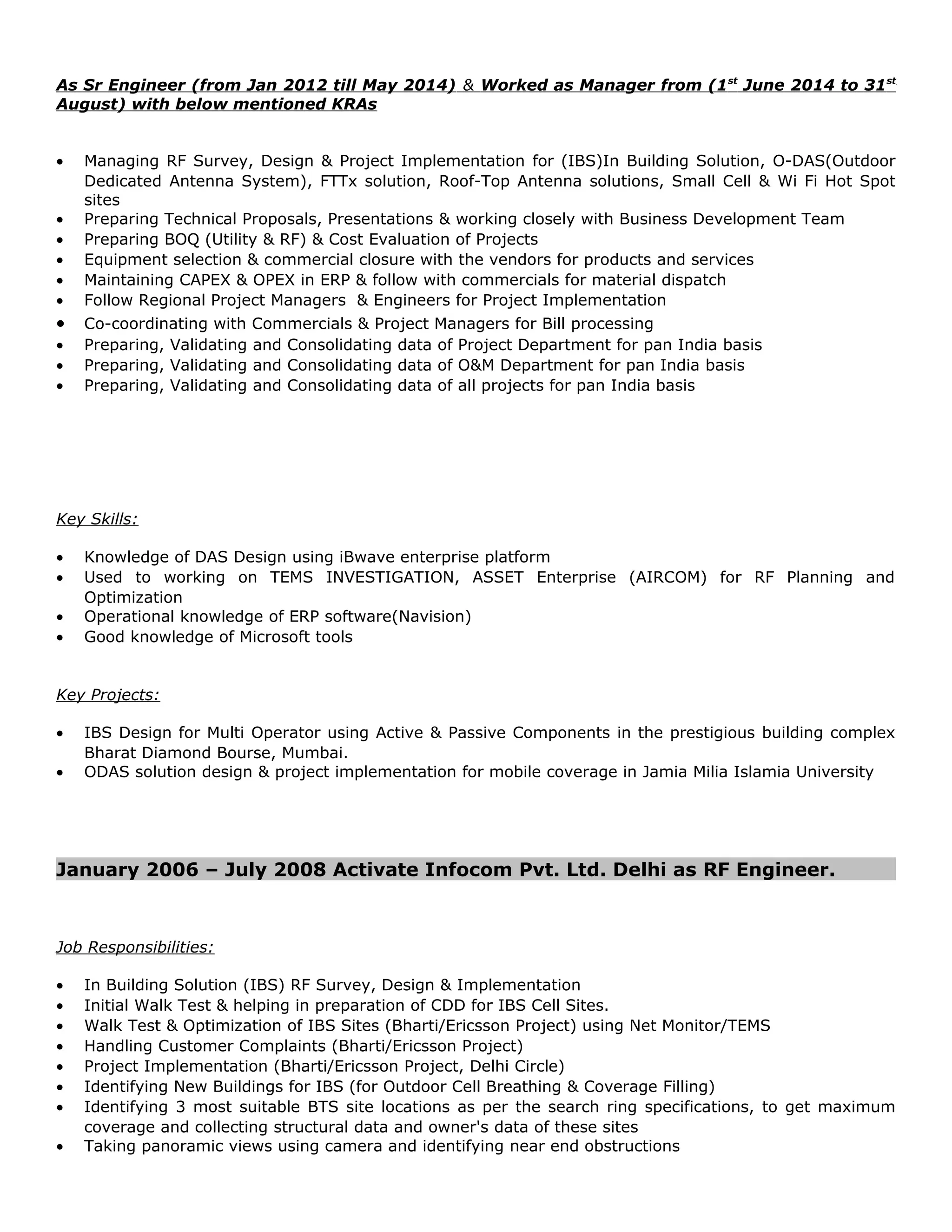Resume-Santosh | PDF | Free Download