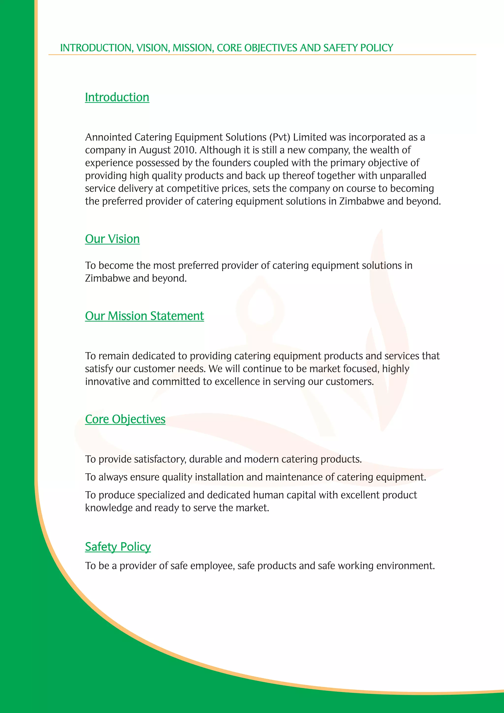 annointed company profile corrected | PDF