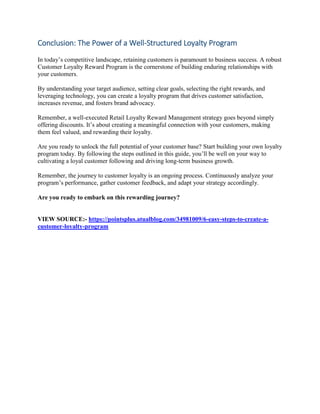 6 Easy Steps to Create a Customer Loyalty.pdf