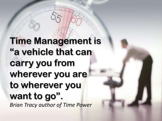 6 easy steps to create more time | PPT