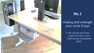 3 Methods To Organise And Hide Your Computer Cables (UPDATED) | PPT