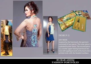 Rubab Ashiq- Fashion Portfolio | PPT | Free Download