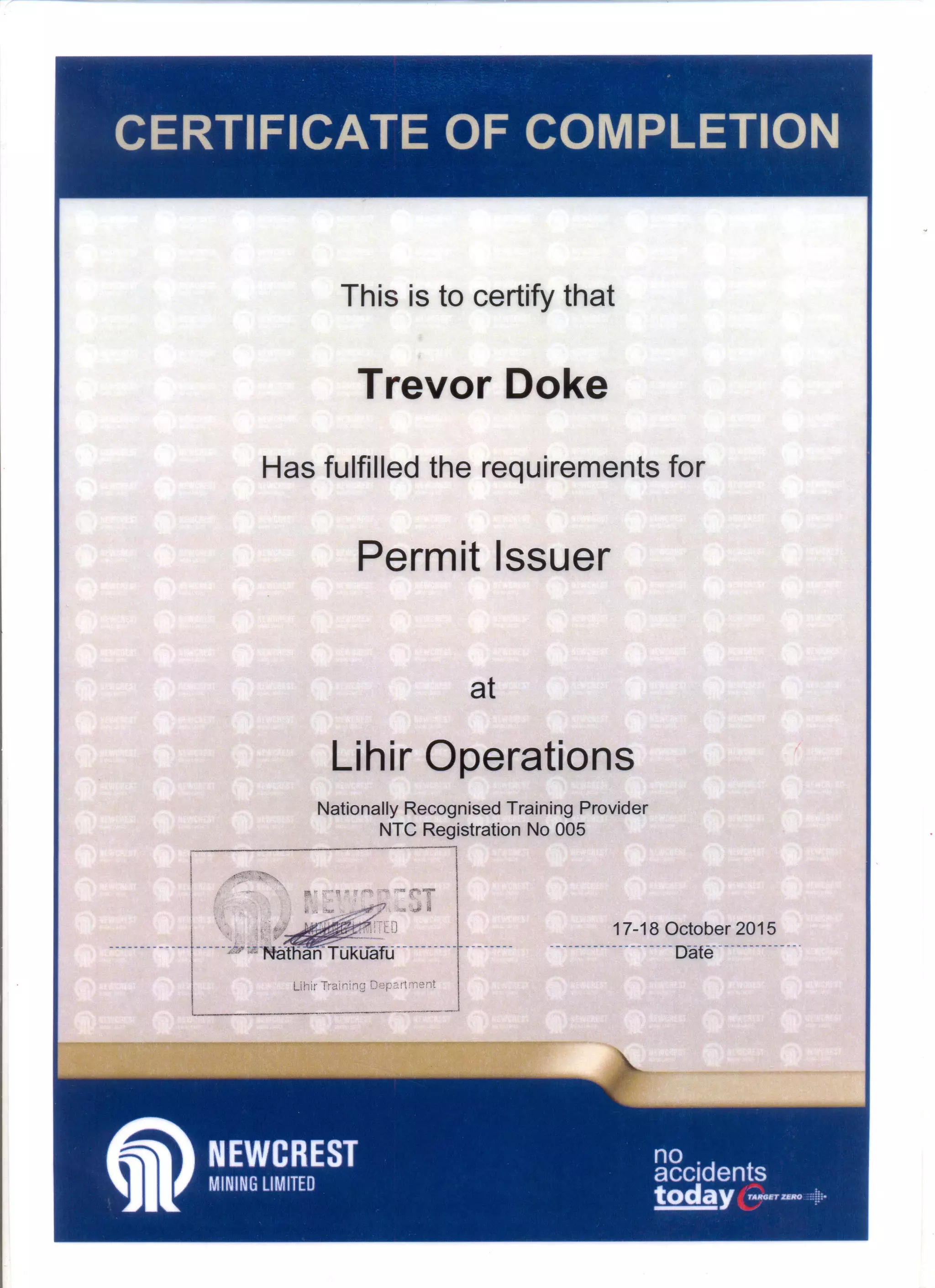 Permit Issuer (Writter)0001 | PDF