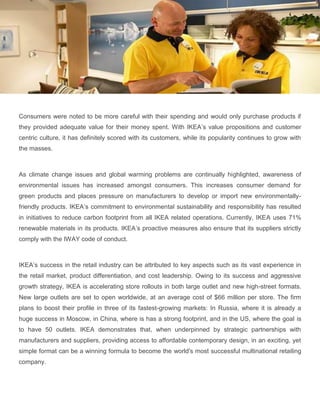 IKEA - STRATEGIC RETAILING | PDF
