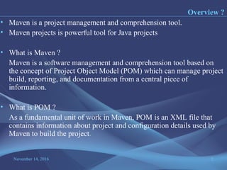 MAVEN | PPT