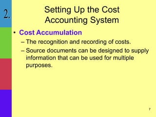 cost accounting chapter 6, fundamentals of product and service design | PPT