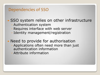 SINGLE SIGN-ON | PPTX