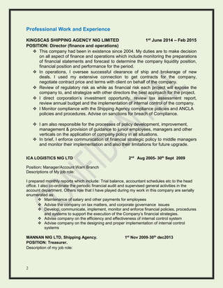 Idris Muhammad CV@2 | DOCX