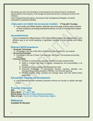 Idris Muhammad CV@2 | DOCX