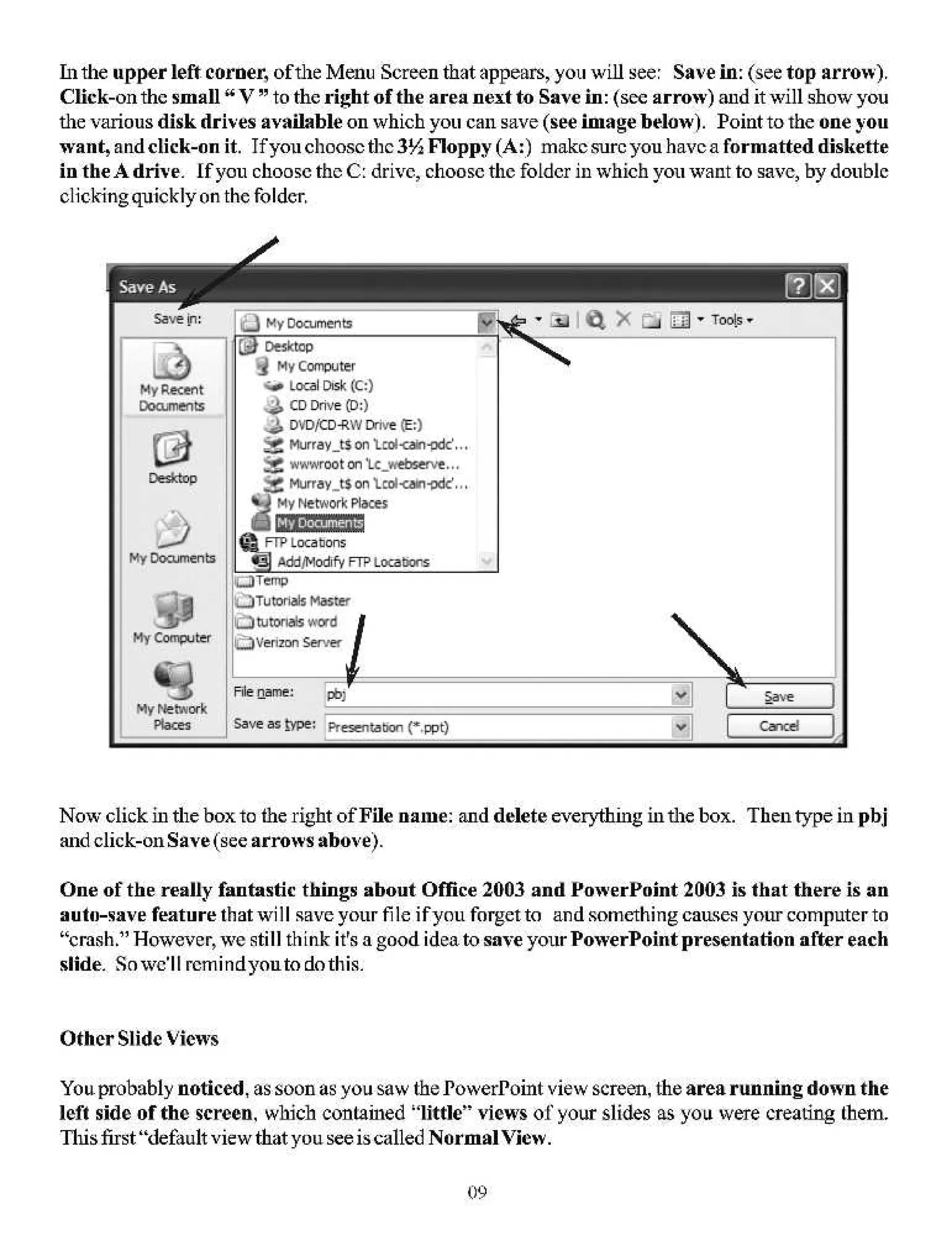 Tutorial Power Point 2003 | PDF