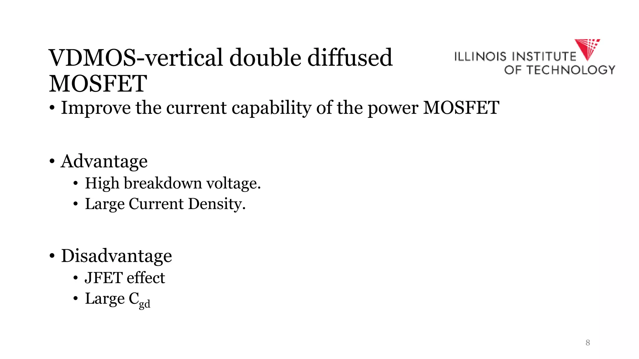 Low Voltage Power MOSFET_Final | PPTX
