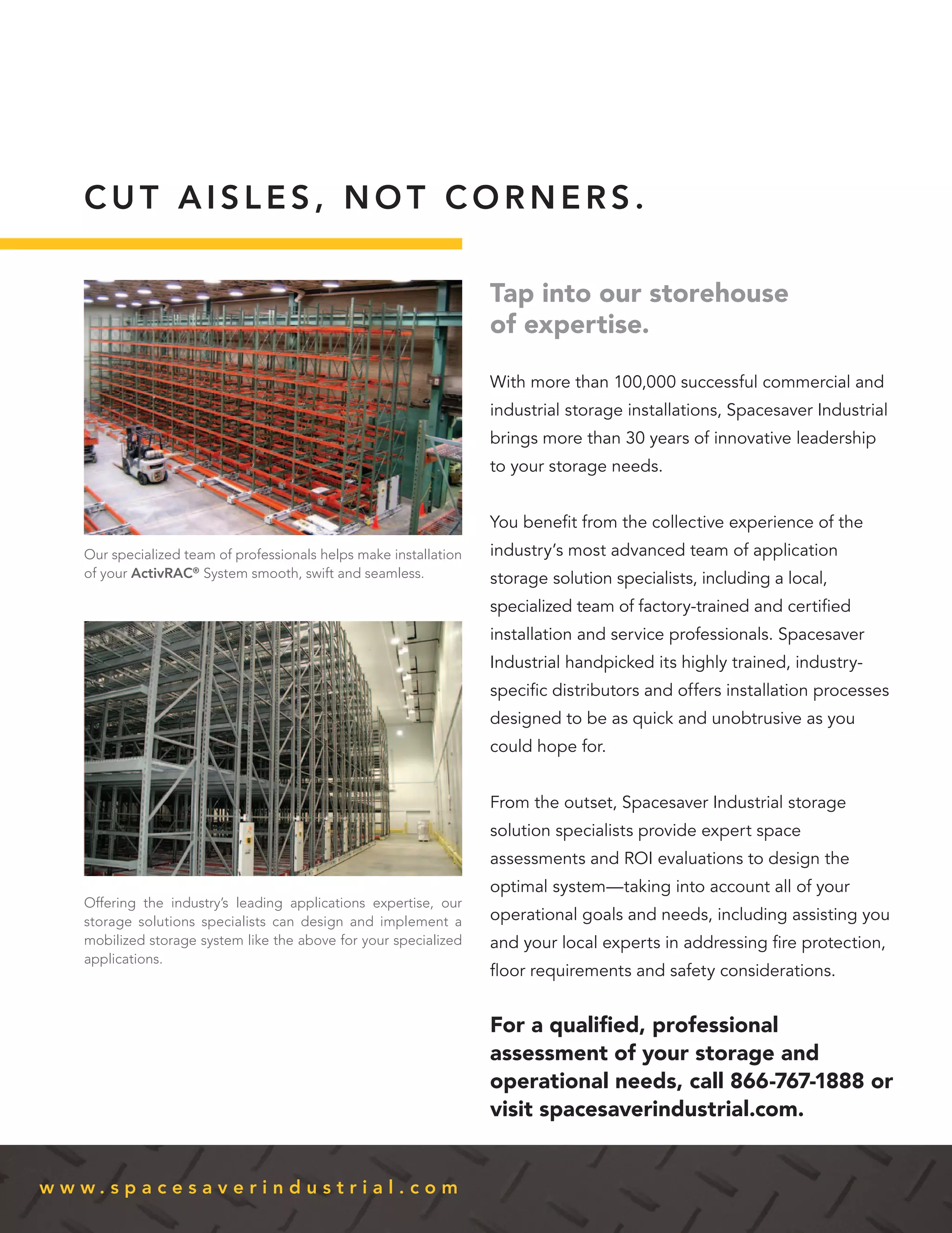 Activrac Industrial Brochure Pdf