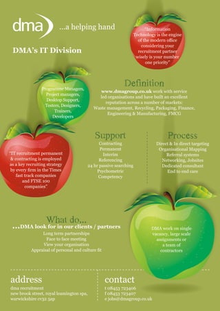 DMA Brochure | PDF