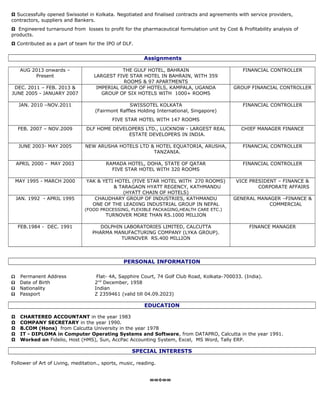 CV CACS SKA 31315 | PDF
