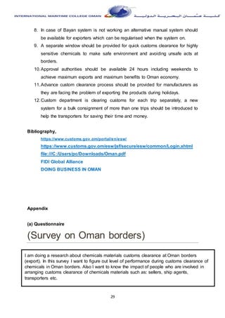 PST -Customs-Oman Borders | DOCX