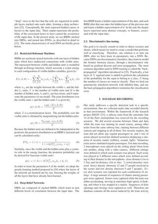 Deep Neural Networks for Automatic detection of Sreams and Shouted Speech in subway trains | PDF ...