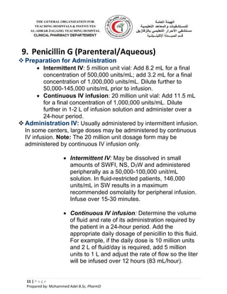 IV drug preparation Open heart | PDF