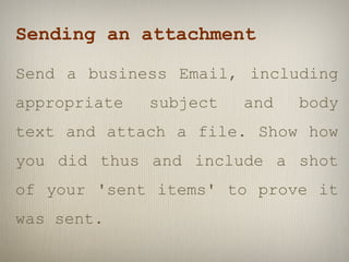 Email attachments | PDF