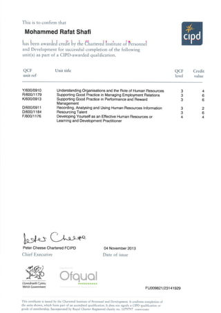 CIPD Certification | PDF