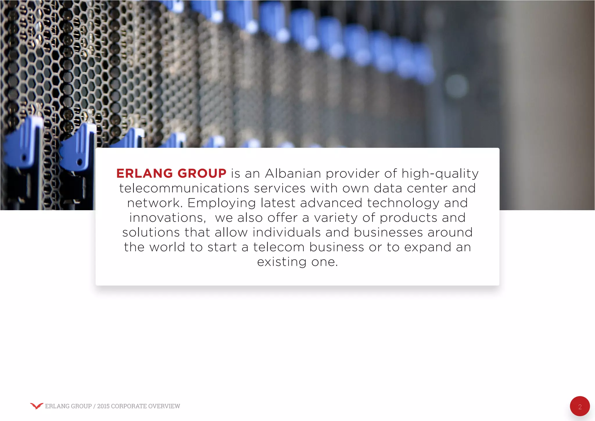 corp overview Erlang | PPT