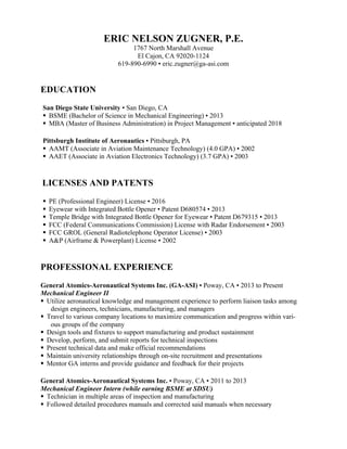 Eric-Nelson-Zugner-resume | PDF