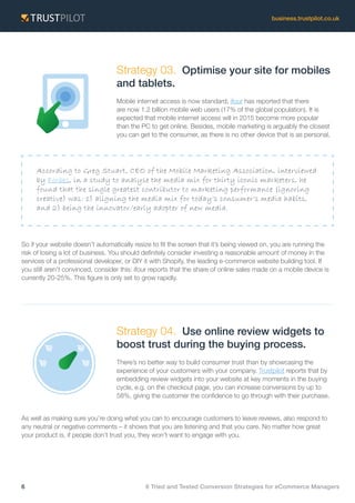 6 effective e commerce conversion strategies | PDF | Browsers ...