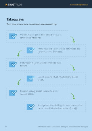 6 effective e commerce conversion strategies | PDF