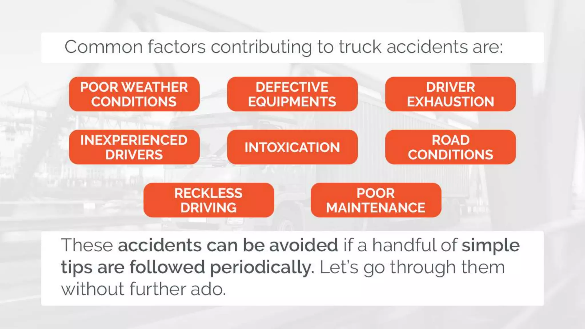 6 Effective Truck Accident Prevention Tips | PPTX