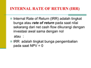 6 Ekotek - Laju Pengembalian.pptx