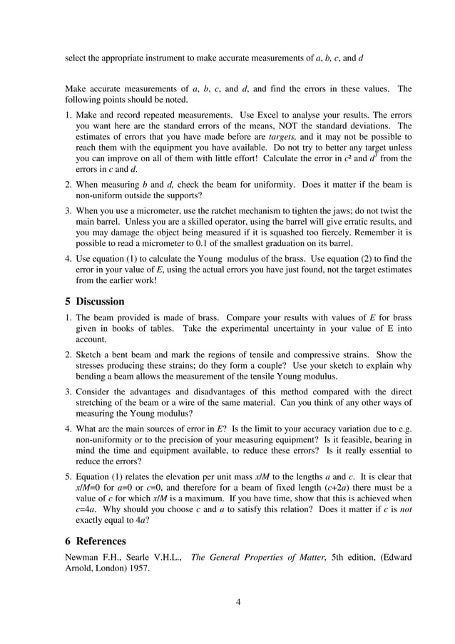 6 elasticity young's modulus | PDF | Physics | Science