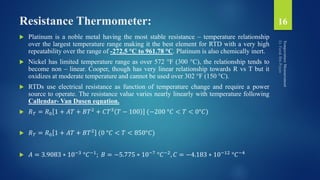 Electronic Measurement - Temperature Measurement | PDF