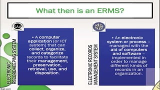 6 electronic records management | PPTX