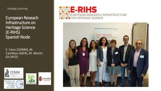 Emilio Cano, IPCE | PPT