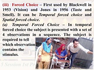 classical methods of psychophysics (Three methods) | PPSX