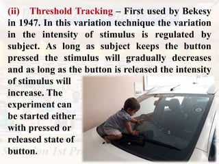 classical methods of psychophysics (Three methods) | PPSX