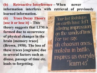 Forgetting an introduction (Fails to remember) | PPSX | Brain and Nervous System Disorders ...