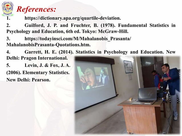 quartile deviation: An introduction | PPTX