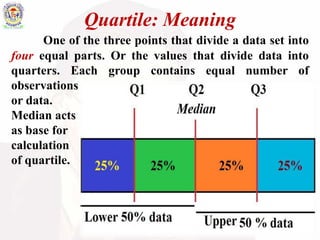 quartile deviation: An introduction | PPTX