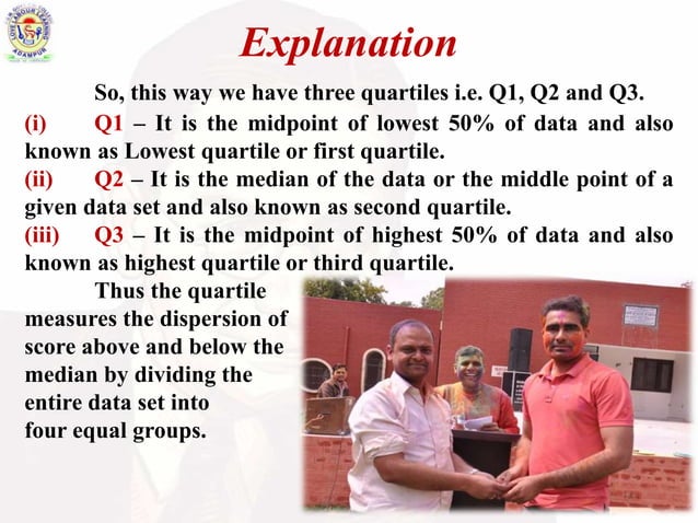 Quartile Deviation An Introduction Pptx