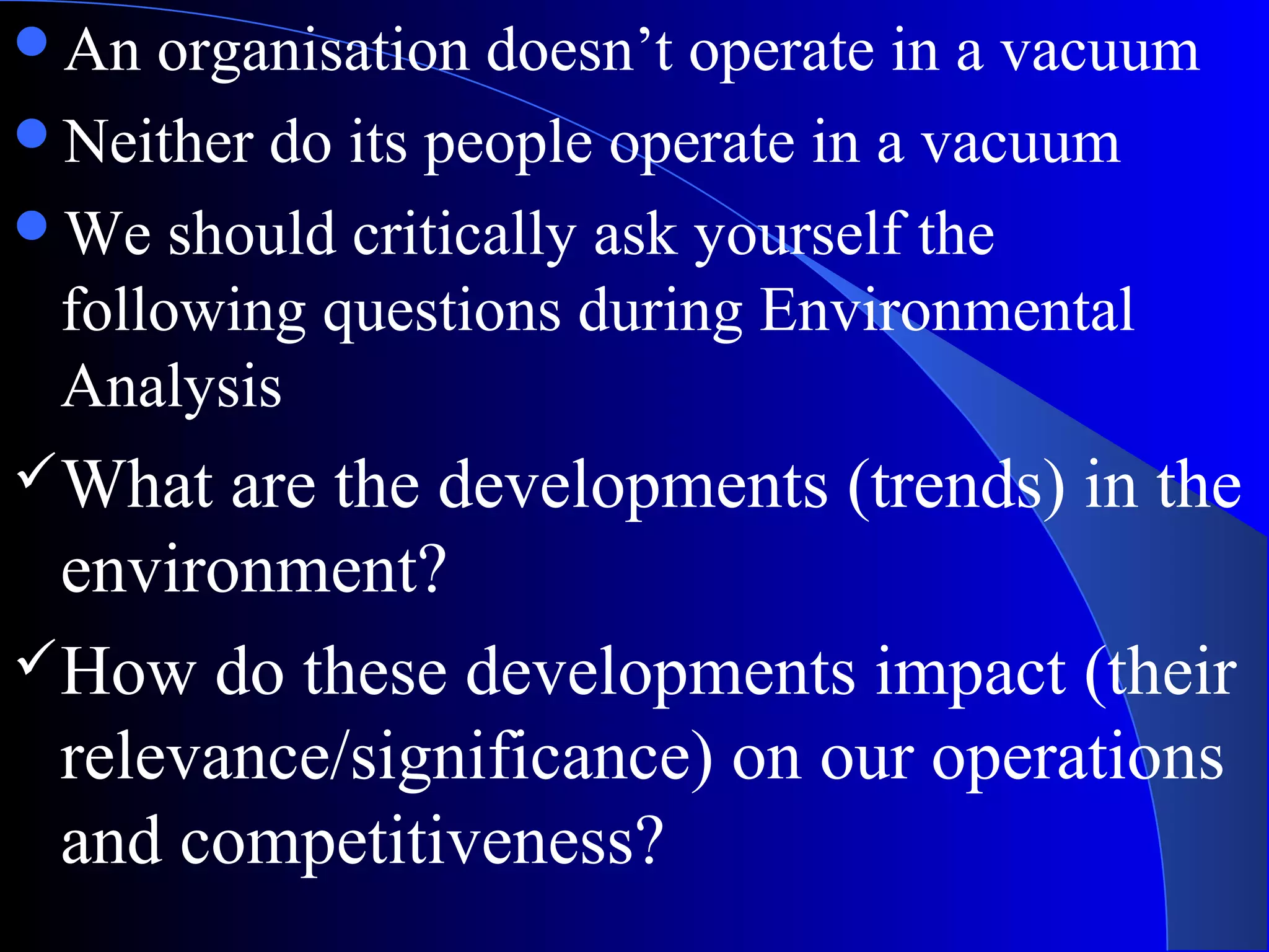 6 environmental influence internal and external environment | PPT