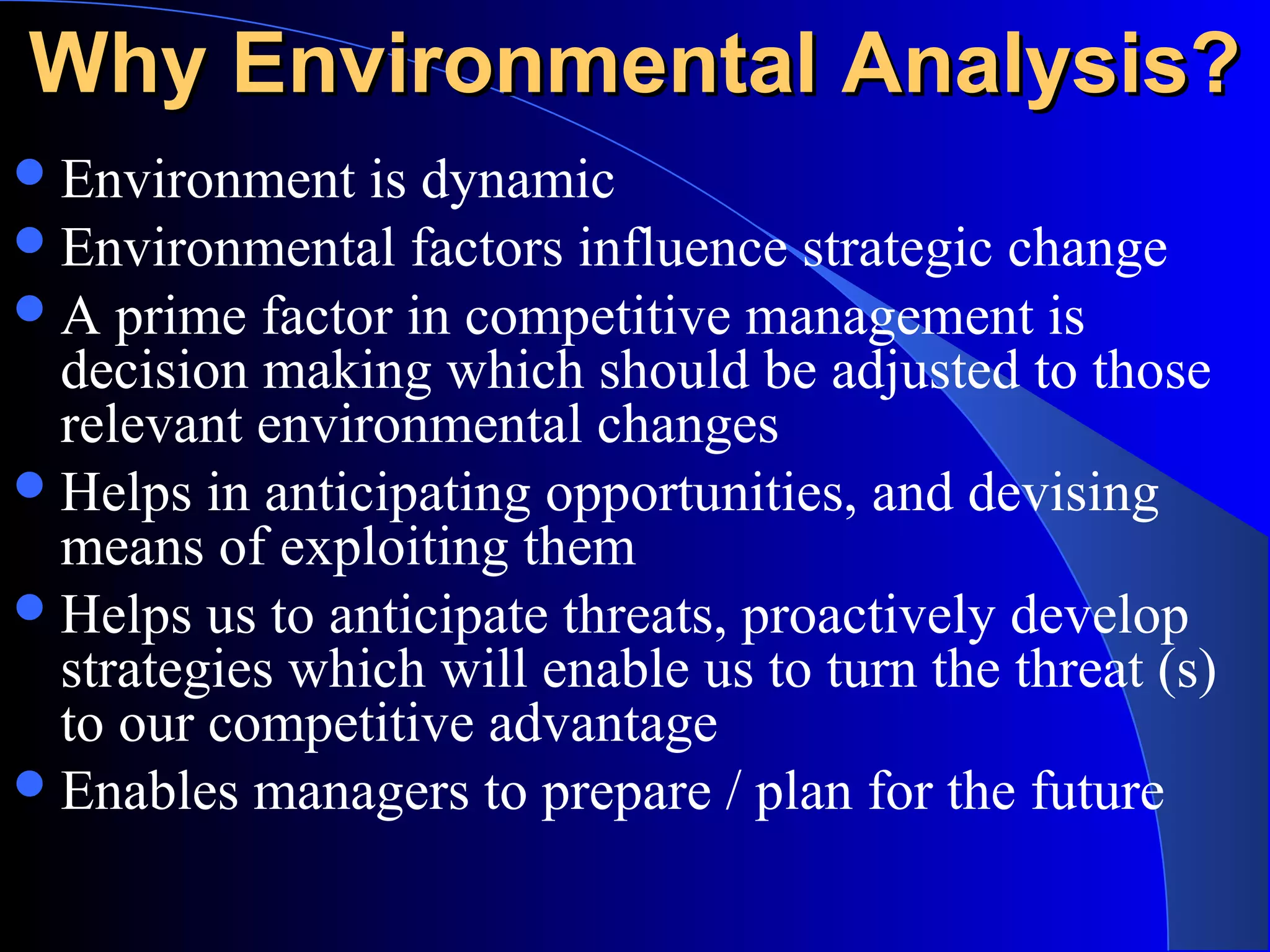 6 environmental influence internal and external environment | PPT