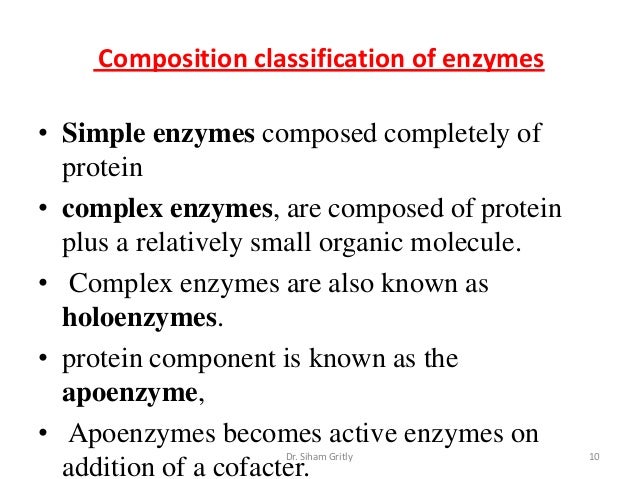 Simple Enzyme Structure