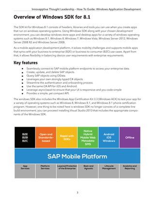 Learn how to develop an application using SAP Mobile Platform SDK 3.0 ...