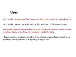 Pharmaceutical note on antibiotics Erythromycin.pptx