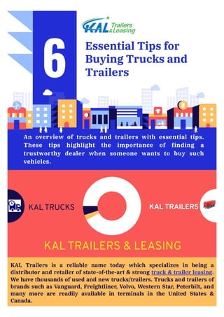 6 Essential Tips for Buying Trucks and Trailers - Kaltrailers.pdf