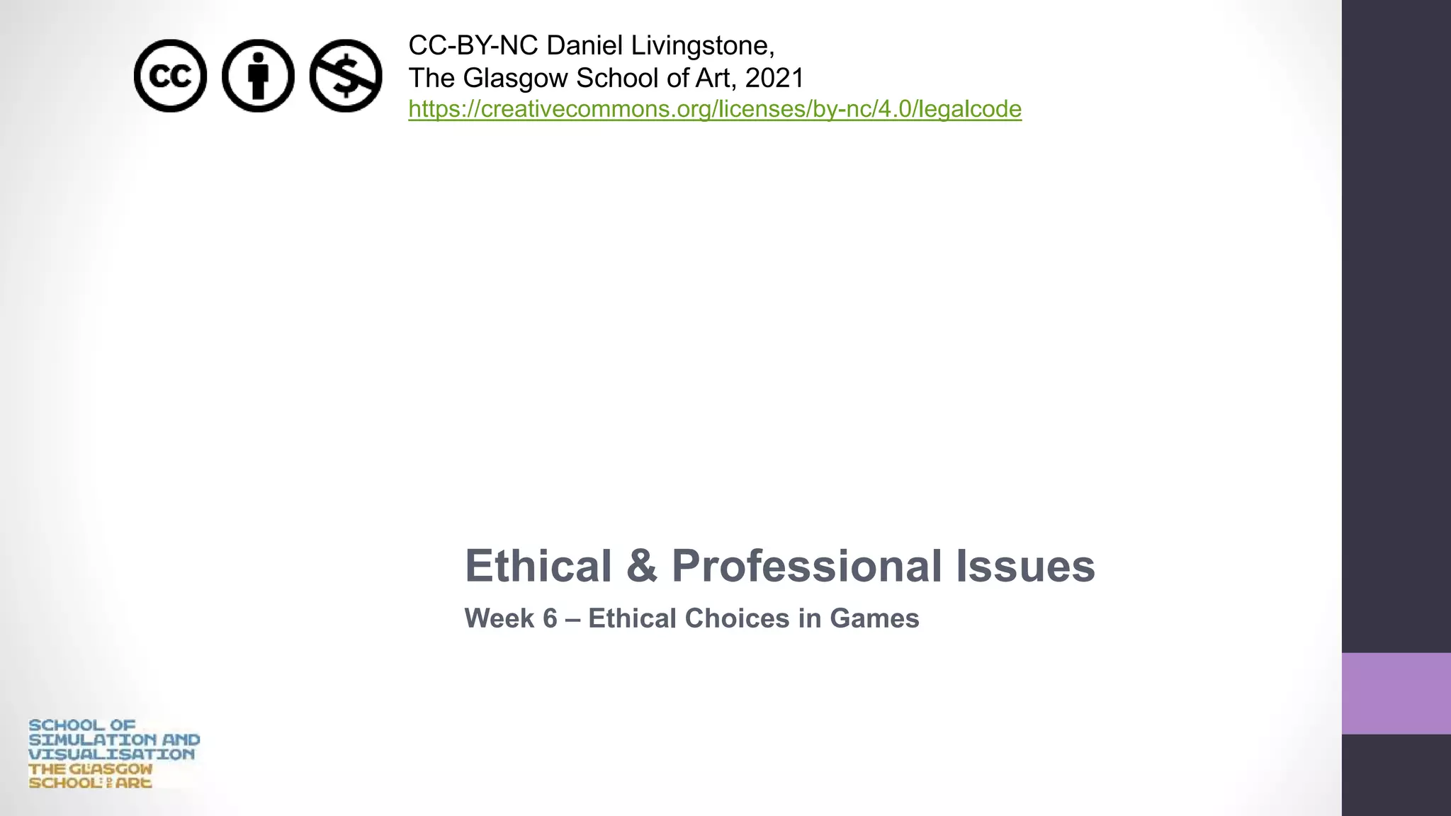 Ethical choices in games | PPTX