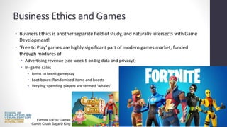 Ethical choices in games | PPTX