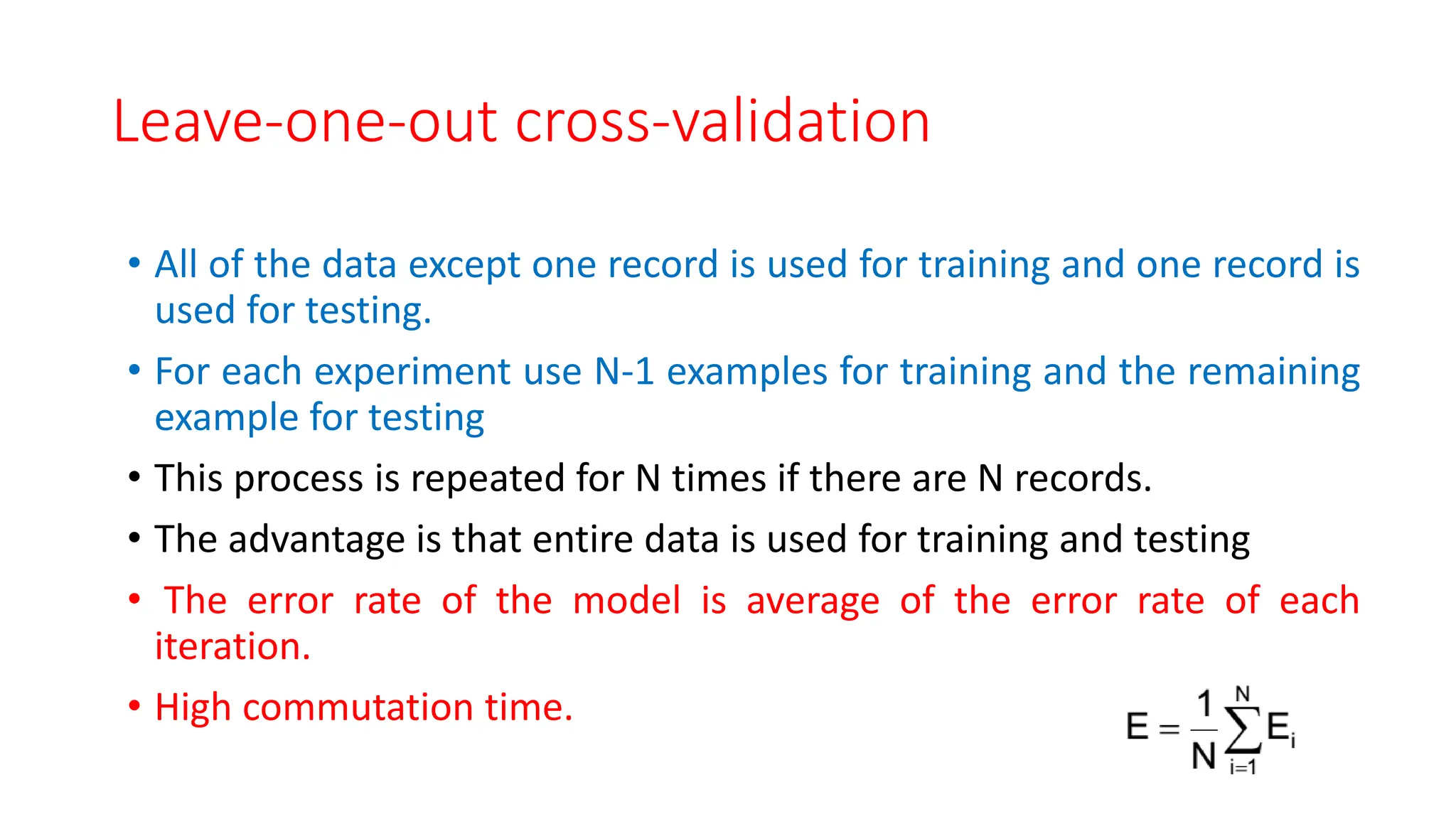 6 Evaluating Predictive Performance And Ensemblepptx Computing