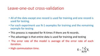 6 Evaluating Predictive Performance and ensemble.pptx | Computing | Technology & Computing